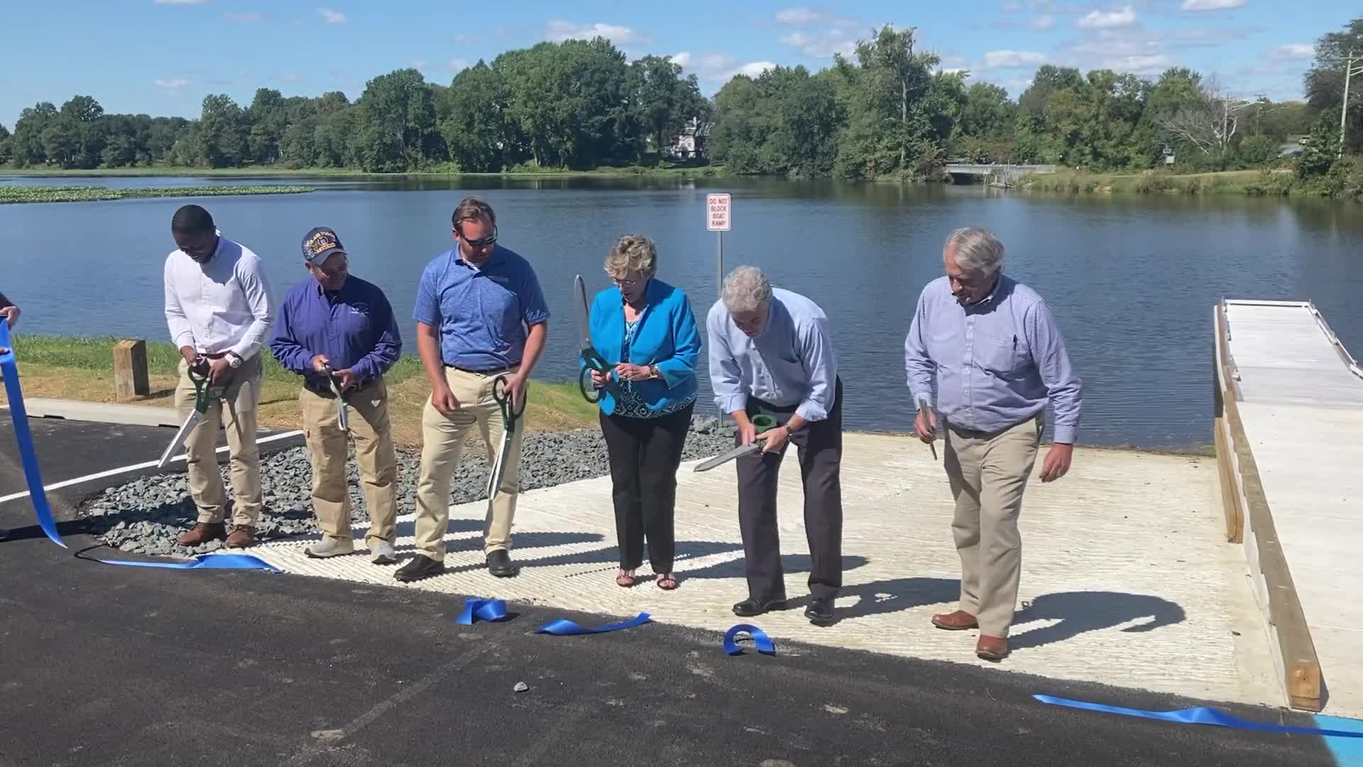 Go fish!: DNREC unveils new boat ramp at Garrisons Lake | Bay to Bay News